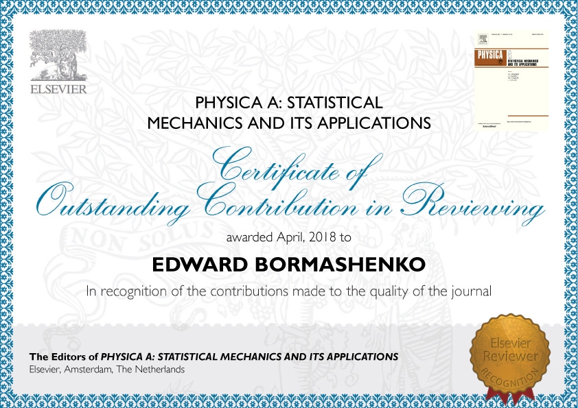 Honors and Awards – Laboratory of Interface Science