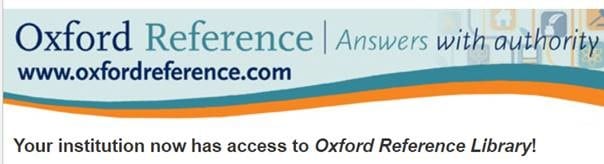 Oxford Reference – ספרייה