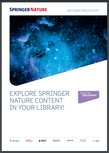 Springer Nature Archives & eBooks – ספרייה