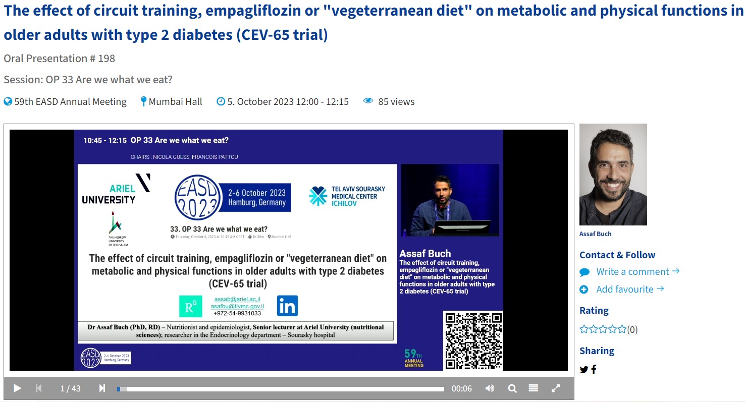 List of publications - The MetaboLab - Ariel University